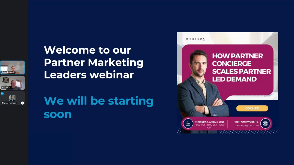 On-demand webinar: How Partner Concierge scales Partner led demand